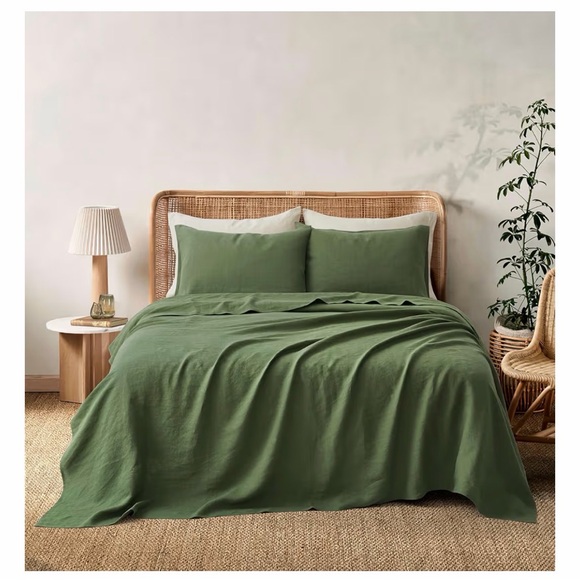 atlinia | Bedding | Atlinia 0 Pure Flax Linen Bedding Set Stone Washed ...